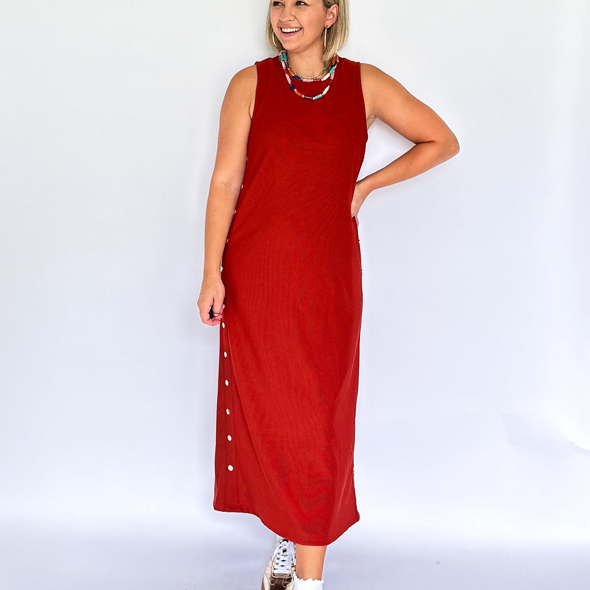 Easy Does It Maxi | Rust – Goldie Vines